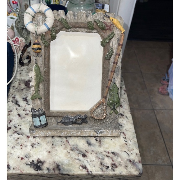 the Art Frame | Accents | Fishing Theme Frame | Poshmark